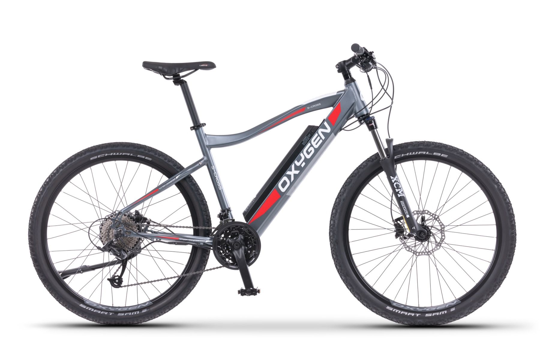 Oxygen S Cross MTB MK2 16AH New Electric Bikes Mountain Bikes